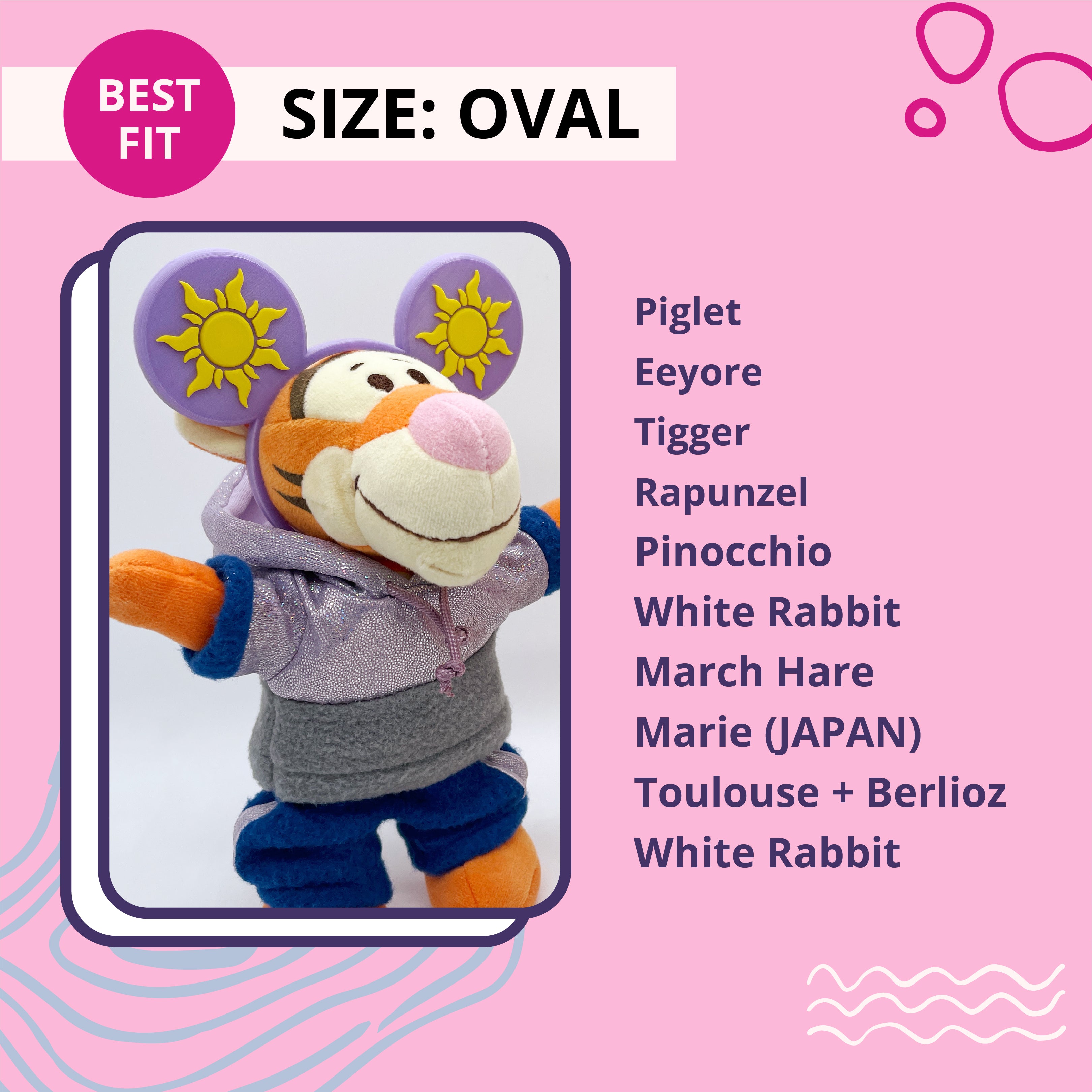 Lilo & Stitch Themed Ears for NuiMO Plushes – Necessary Design