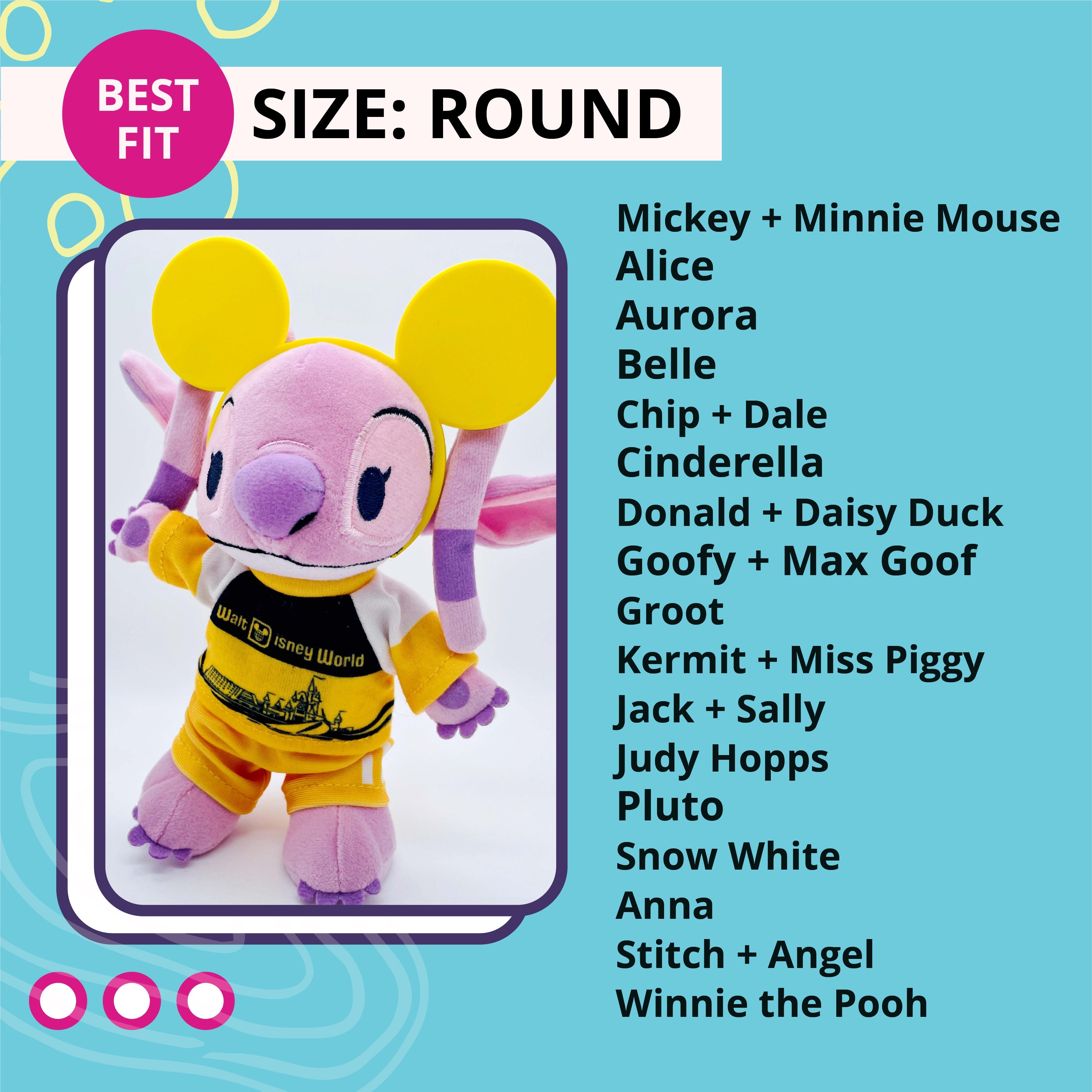 Spider-Gwen & Venom Mouse Ears for NuiMO Plush – Necessary Design